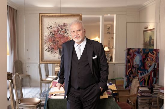 Lawyer Philippe De Veulle Poses During Editorial Stock Photo - Stock ...