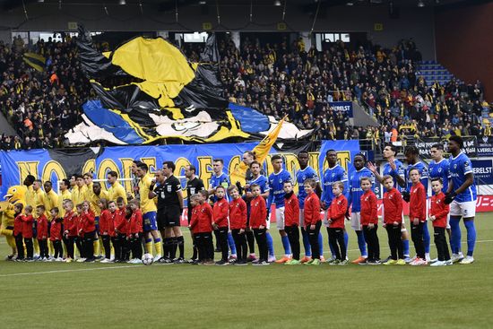 Tifo Stvv Pictured Before Soccer Match Editorial Stock Photo - Stock ...