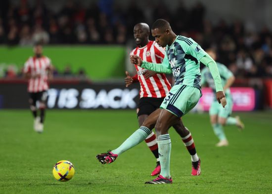 Issa Diop Fulham Passing Ball Back Editorial Stock Photo - Stock Image ...