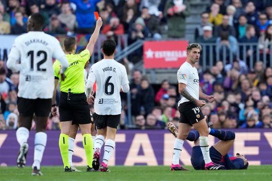 Referee Javier Alberola Rojas Waves Red Editorial Stock Photo - Stock ...