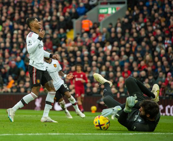 Liverpools Goalkeeper Alisson Becker Saves Shot Editorial Stock Photo ...