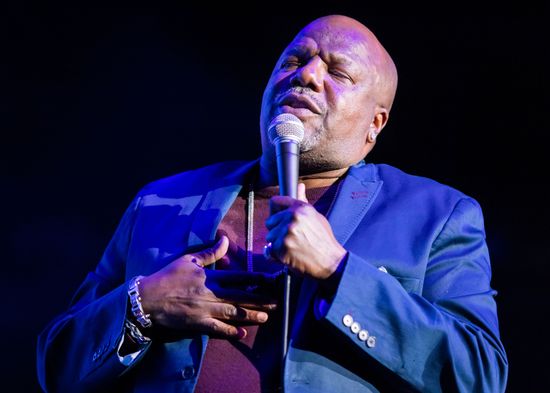 Earthquake Nathaniel Martin Stroman Performs Onstage Editorial Stock ...