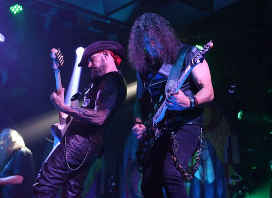 Mike Stone Michael Wilton Queensryche Perform Editorial Stock Photo ...