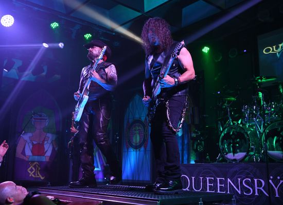 Mike Stone Michael Wilton Queensryche Perform Editorial Stock Photo ...