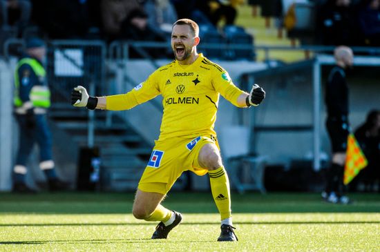 Oscar Jansson Celebrates During Match Svenska Editorial Stock Photo ...