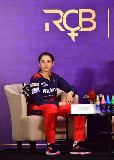 Rcb Womens Cricket Team Captain Smriti Editorial Stock Photo - Stock ...