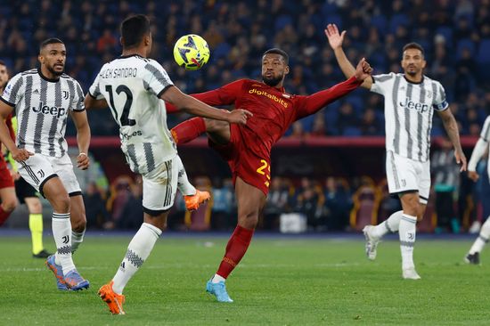 Georginio Wijnaldum Roma During Italian Serie Editorial Stock Photo ...