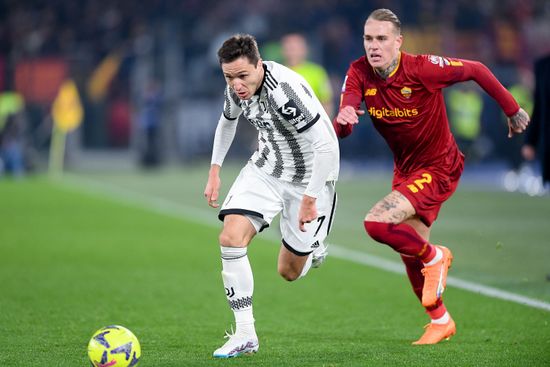Federico Chiesa Juventus Fc Rick Karsdorp Editorial Stock Photo - Stock ...