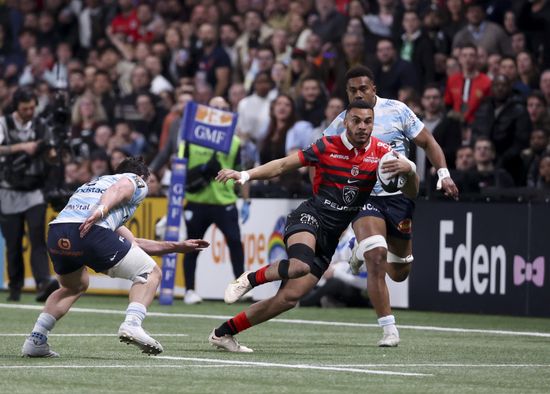 Matthis Lebel Stade Toulousain During French Editorial Stock Photo ...