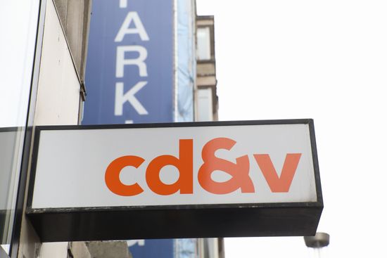Logo Flemish Christian Democrat Party Cdv Editorial Stock Photo - Stock ...