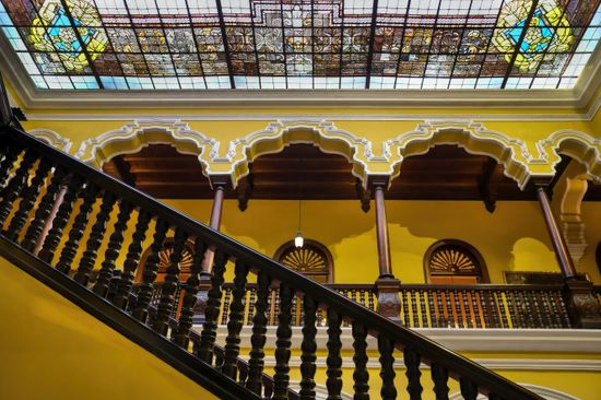 Archbishops Palace Main Hall Sumptuous Stairway Editorial Stock Photo ...