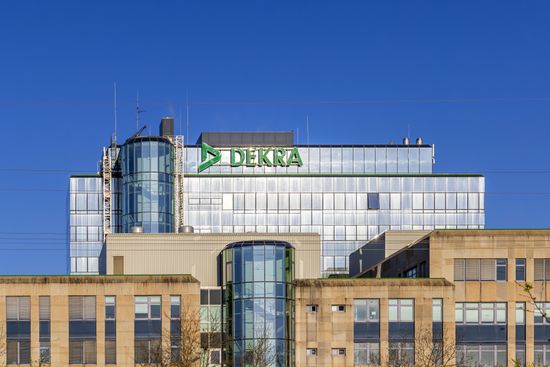 Dekra Testing Company Exterior View Company Editorial Stock Photo ...