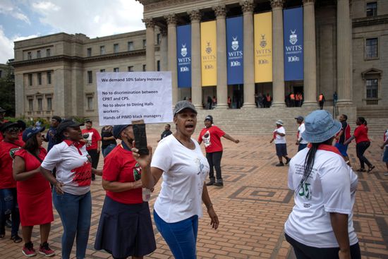 Students Trade Union Members Wits University Editorial Stock Photo ...