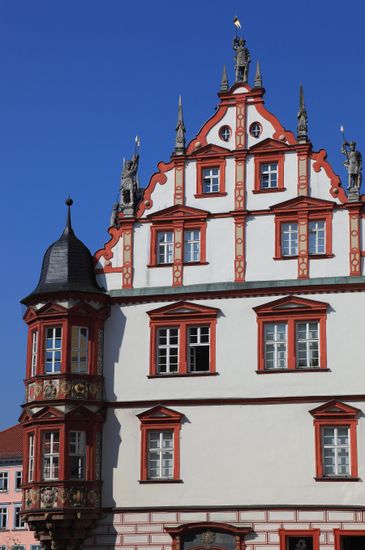 Town Hall On Market Square Coburg Editorial Stock Photo - Stock Image ...