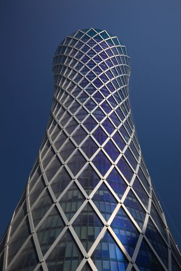 Tornado Tower Qipco Tower West Bay Editorial Stock Photo - Stock Image ...
