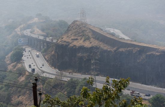 Cars Seen National Highway Near Khandala Editorial Stock Photo - Stock ...