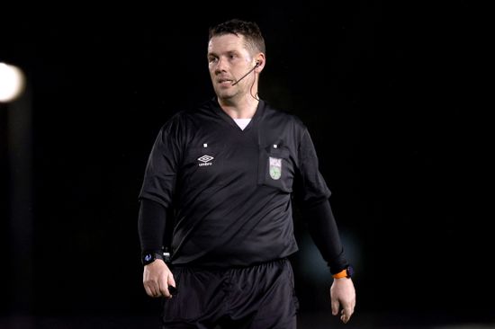Ucd Vs Derry City Referee David Editorial Stock Photo - Stock Image ...