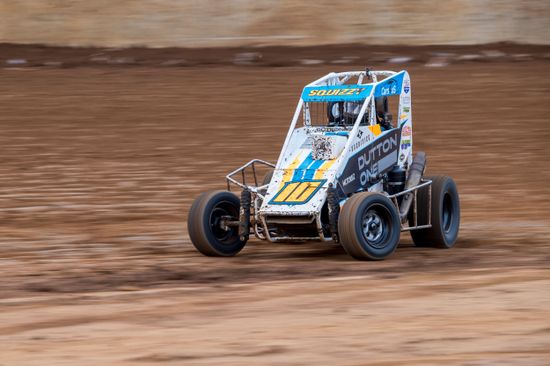Driver Travis Mills Dutton One Speedcar Editorial Stock Photo - Stock ...