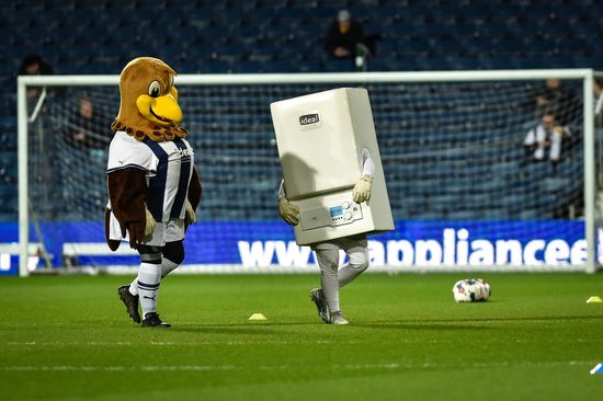 Baggy Bird Boiler Man Mascots West Editorial Stock Photo - Stock Image ...