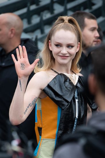 Emma Lair Attending Louis Vuitton Womenswear Editorial Stock Photo ...