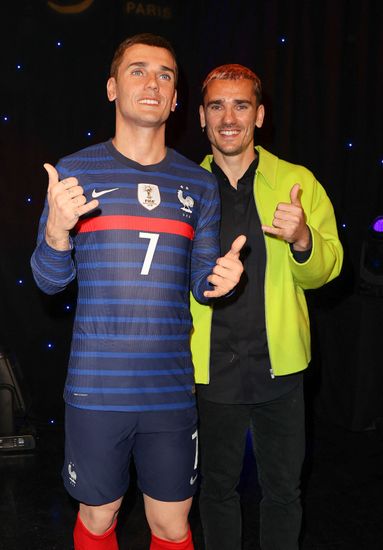 French Professional Footballer Antoine Griezmann Unveils Editorial ...