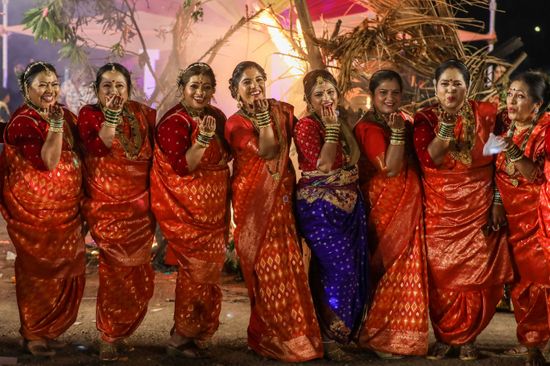 Indian People Koli Community Traditional Clothes Editorial Stock Photo ...