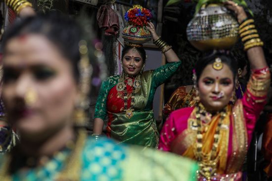 Indian Women Koli Community Traditional Clothes Editorial Stock Photo ...