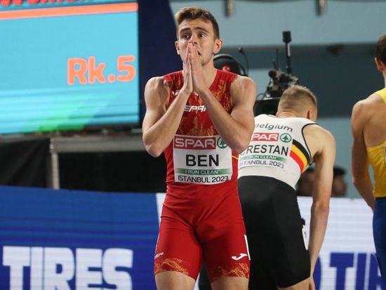 Ben Spain 800m Final Men During Editorial Stock Photo - Stock Image | Shutterstock
