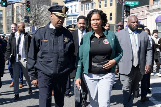 Dc Mayor Muriel Bowser Chief Dc Editorial Stock Photo - Stock Image ...