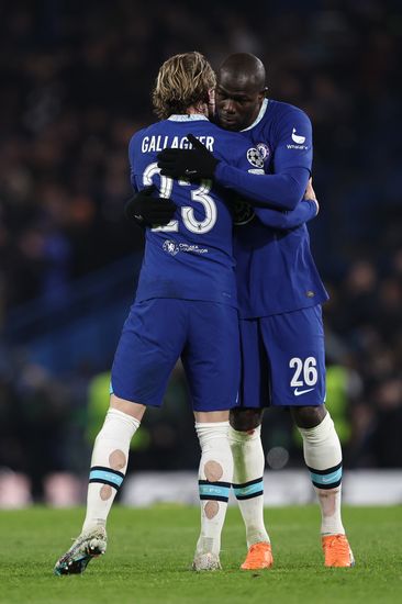 Conor Gallagher Chelsea Fc Hugs Kalidou Editorial Stock Photo - Stock ...