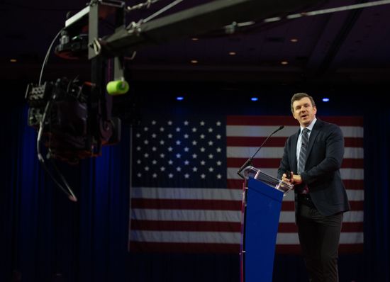 Conservative Activist Founder Project Veritas James Editorial Stock ...