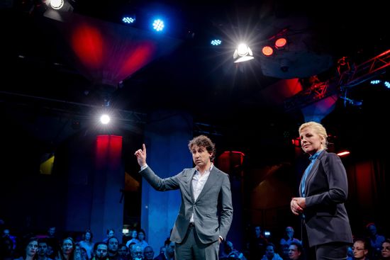 Rotterdam Jesse Klaver Attje Kuiken During Editorial Stock Photo ...
