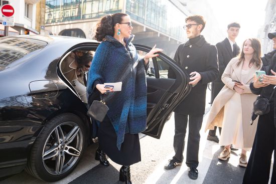 Debi Mazar Steps Out Car Chloe Editorial Stock Photo - Stock Image ...