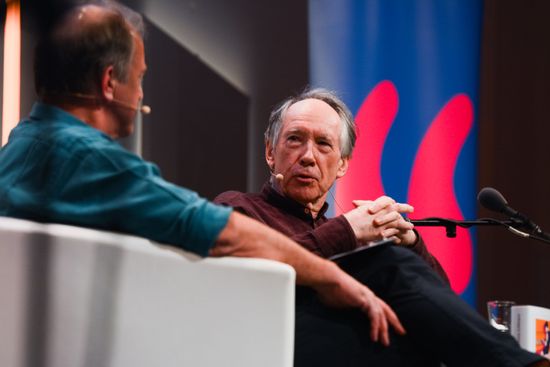 Bernhard Robben German Literary Moderator Speaks Editorial Stock Photo ...