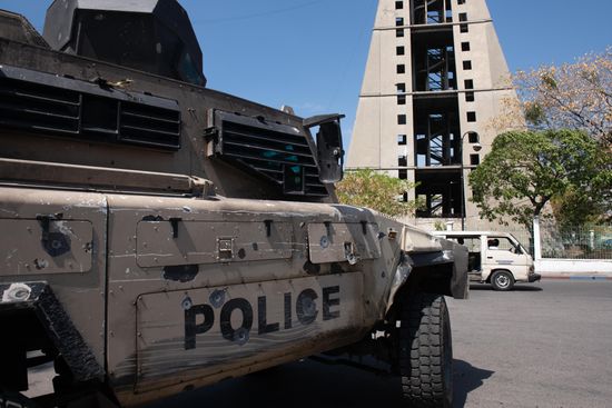 Armored Police Car Shows Several Bullet Editorial Stock Photo - Stock ...
