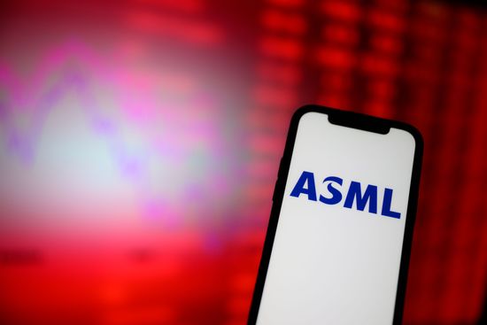 Asml Logo Seen This Illustration Photo Editorial Stock Photo - Stock ...