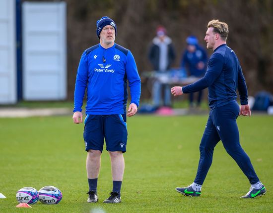 Scotland Assistant Coach Steve Tandy Left Editorial Stock Photo - Stock ...