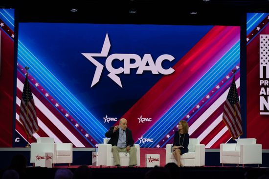 Conservative Broadcaster Mark Levin Speaks Julie Editorial Stock Photo ...