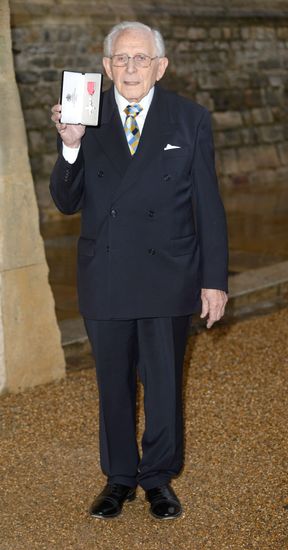 Harry Olmer During Investiture Ceremony Windsor Editorial Stock Photo ...