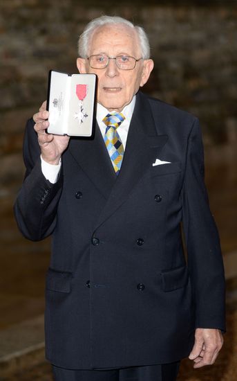 Harry Olmer During Investiture Ceremony Windsor Editorial Stock Photo ...