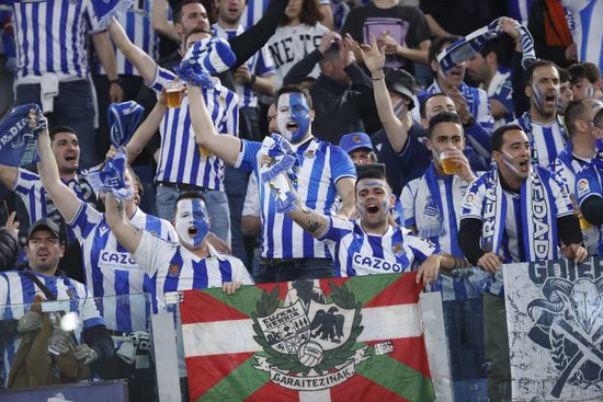 Fans Real Sociedad 9th March 2023 Editorial Stock Photo - Stock Image ...