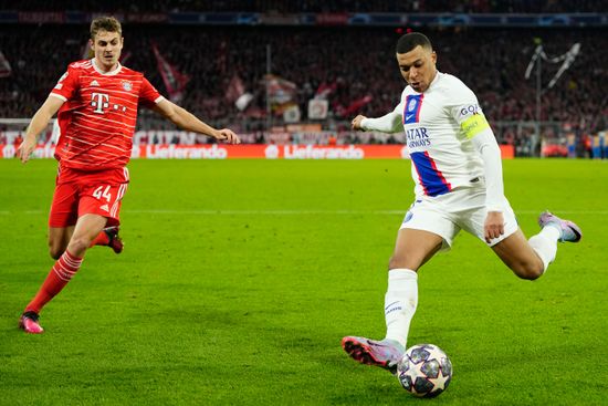Kylian Mbappe Centreforward Psg France Shooting Editorial Stock Photo ...