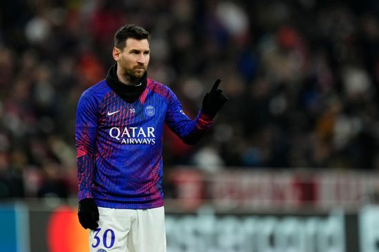 Lionel Messi Right Winger Psg Argentina Editorial Stock Photo - Stock ...