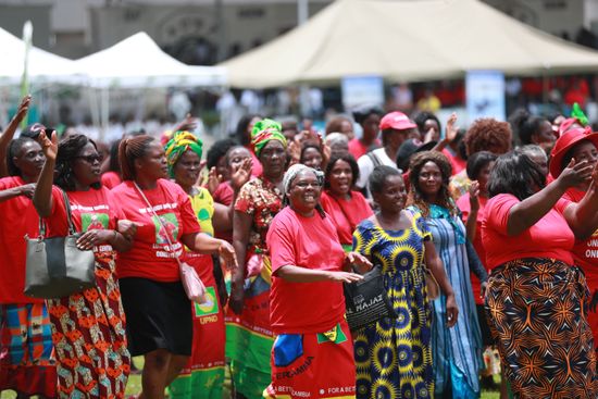 Zambian Women Take Part International Womens Editorial Stock Photo ...