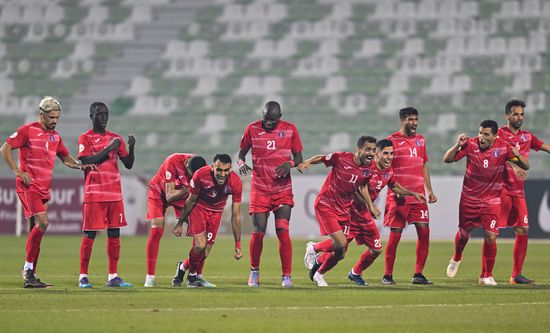 Al Shahania Sc Players Celebrates Their Editorial Stock Photo - Stock ...