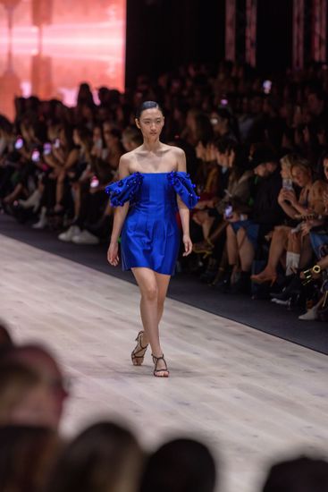 Model Showcases Designs By Rachel Gilbert Editorial Stock Photo - Stock ...