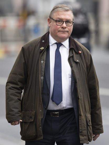Mark Francois Conservative Mp Walks On Editorial Stock Photo - Stock ...