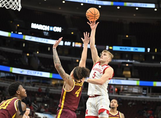 Nebraska Cornhuskers Guard Sam Griesel 5 Editorial Stock Photo - Stock ...