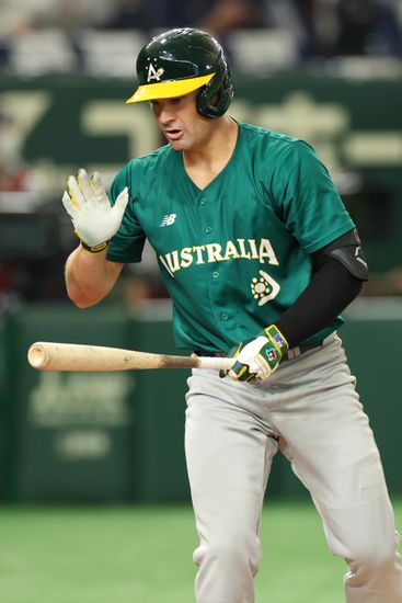 Timothy Kennelly Aus Baseball 2023 World Editorial Stock Photo - Stock ...