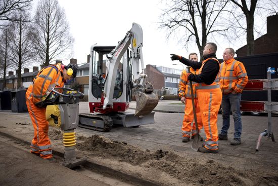 Haarlem Employees Alliander Project Network Manager Editorial Stock ...